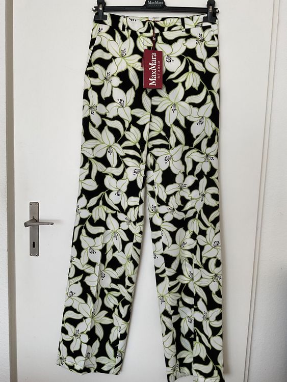 Max Mara tolle Hose Gr 40 ecrue NEU mit Kaufetikette NP 280 (Neu und ...
