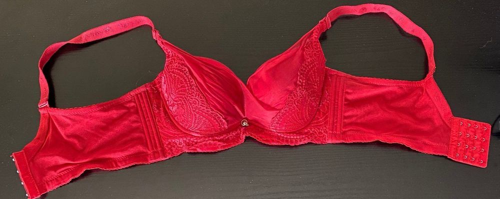 BH rot Glanz 85B soutien-gorge reggiseno bra (Nr. 33) (Gebraucht) in ...