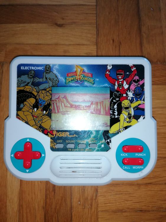 Electronic Tiger Power Rangers Konsole Game Computer Spiel (Gebraucht ...