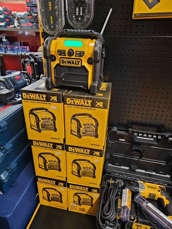 DeWalt Baustellenradio DCR020 mit DAB+ (Neu und originalverpackt) in Koppigen für CHF 99 – mit ...