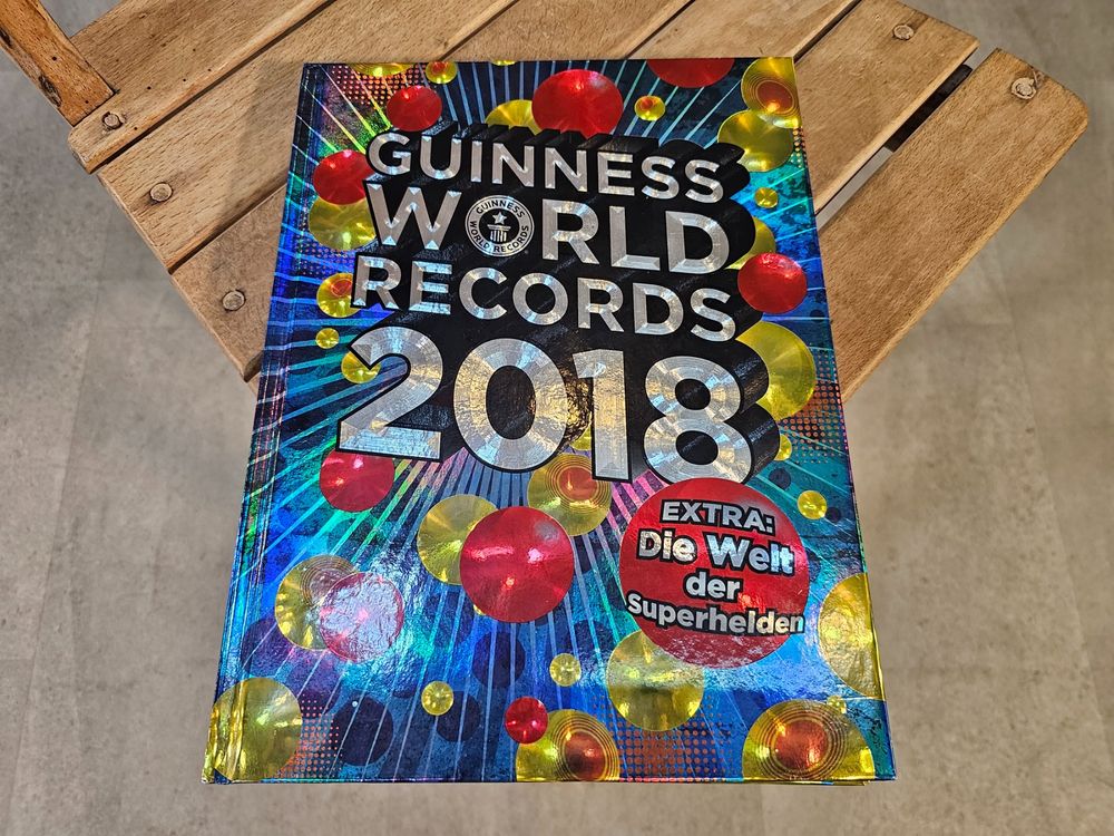2018 GUINNESS BOOK OF THE WORLD RECORDS - BUCH DER REKORDE (Gebraucht ...