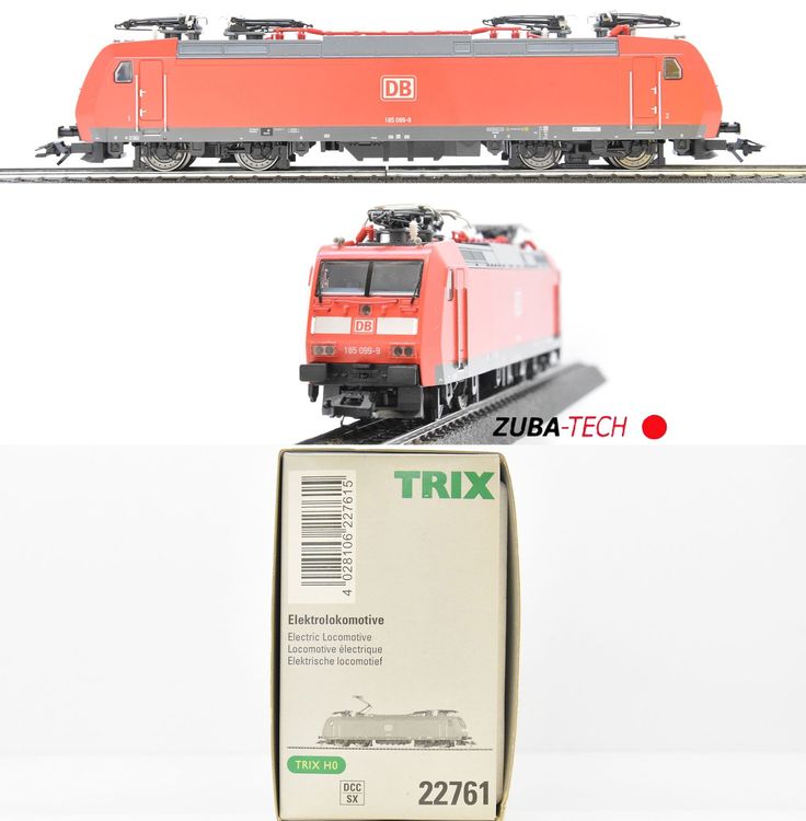 Trix 22761 E-Lok BR 185 DB H0 GS Digital mit OVP (Gebraucht) in St ...