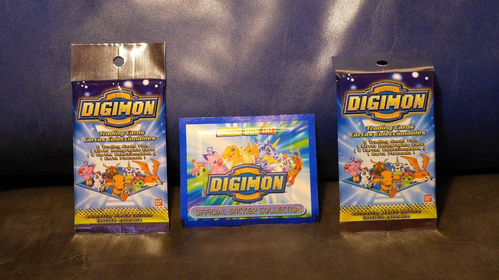 digimon trading cards - bandai 1999 (Neu und originalverpackt) in für ...