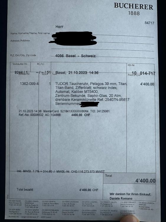 Tudor Pelagos FXD, Top Zustand, Full Set, Garantie bis 2027 (Gebraucht ...