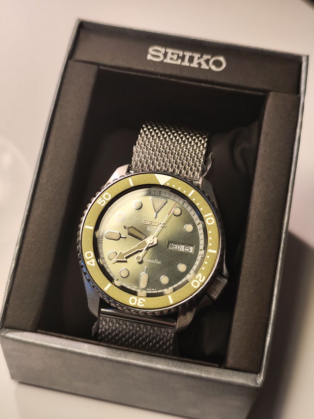 SEIKO 5 SPORTS AUTOMATIC WATCH SRPD75K1 Brandneu! (Neu und ...