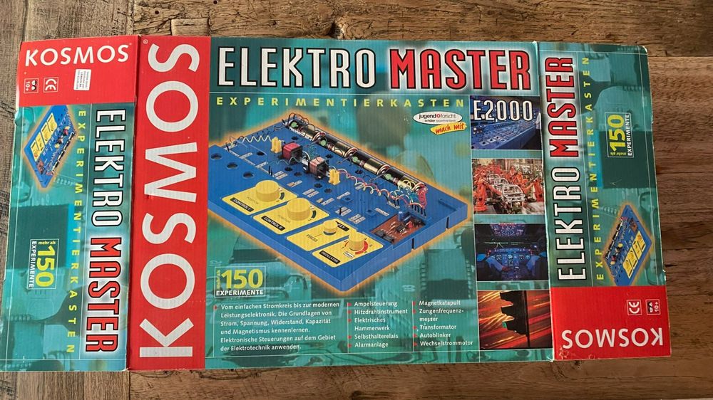 Experimentierkasten Kosmos "Elektro Master E2000" (Gebraucht) in ...