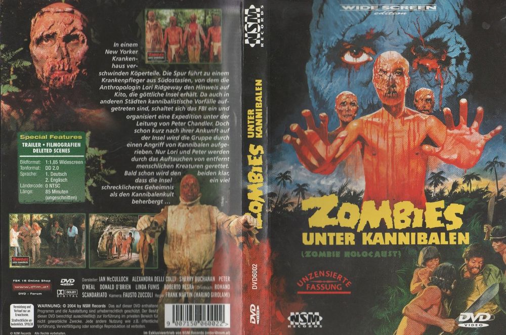 Zombies unter Kannibalen DVD (Code B) - 1980 (Gebraucht) in Kaufdorf für CHF 15 – mit Lieferung ...