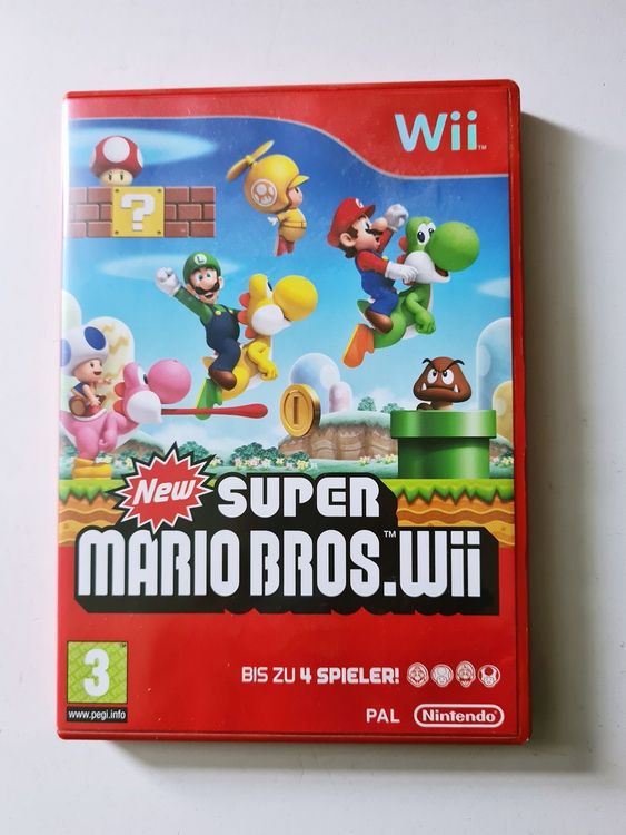 Wii SUPER MARIO Bros., mit Anleitung, alles wie neu ! | Kaufen auf Ricardo