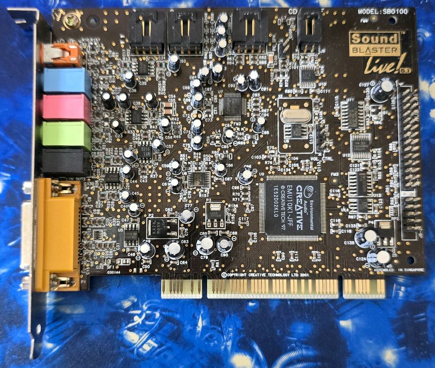 Sound Blaster Live! 5.1 SB0100 PCI (Gebraucht) in Schwerzenbach für CHF ...