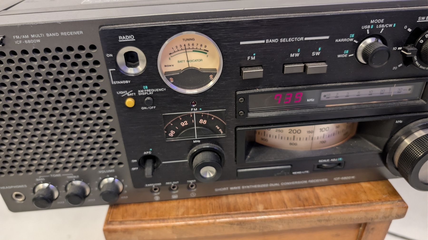 Sony ICF 6800W Weltempfänger Multi Band (Gebraucht) in Mumpf für CHF 49 ...