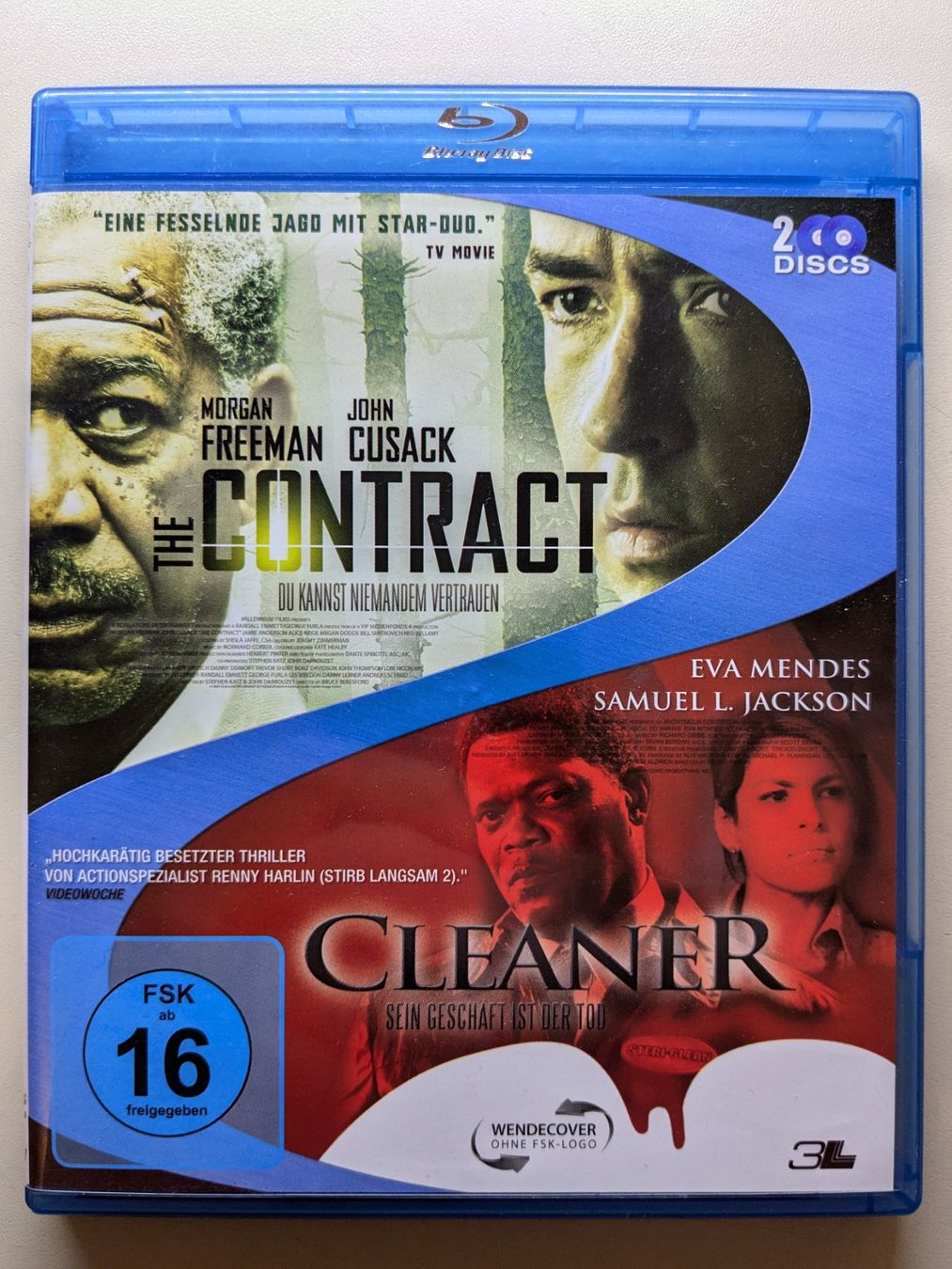 The Contract / Cleaner - Sein Geschäft ist der Tod [Blu-ray] (Gebraucht ...