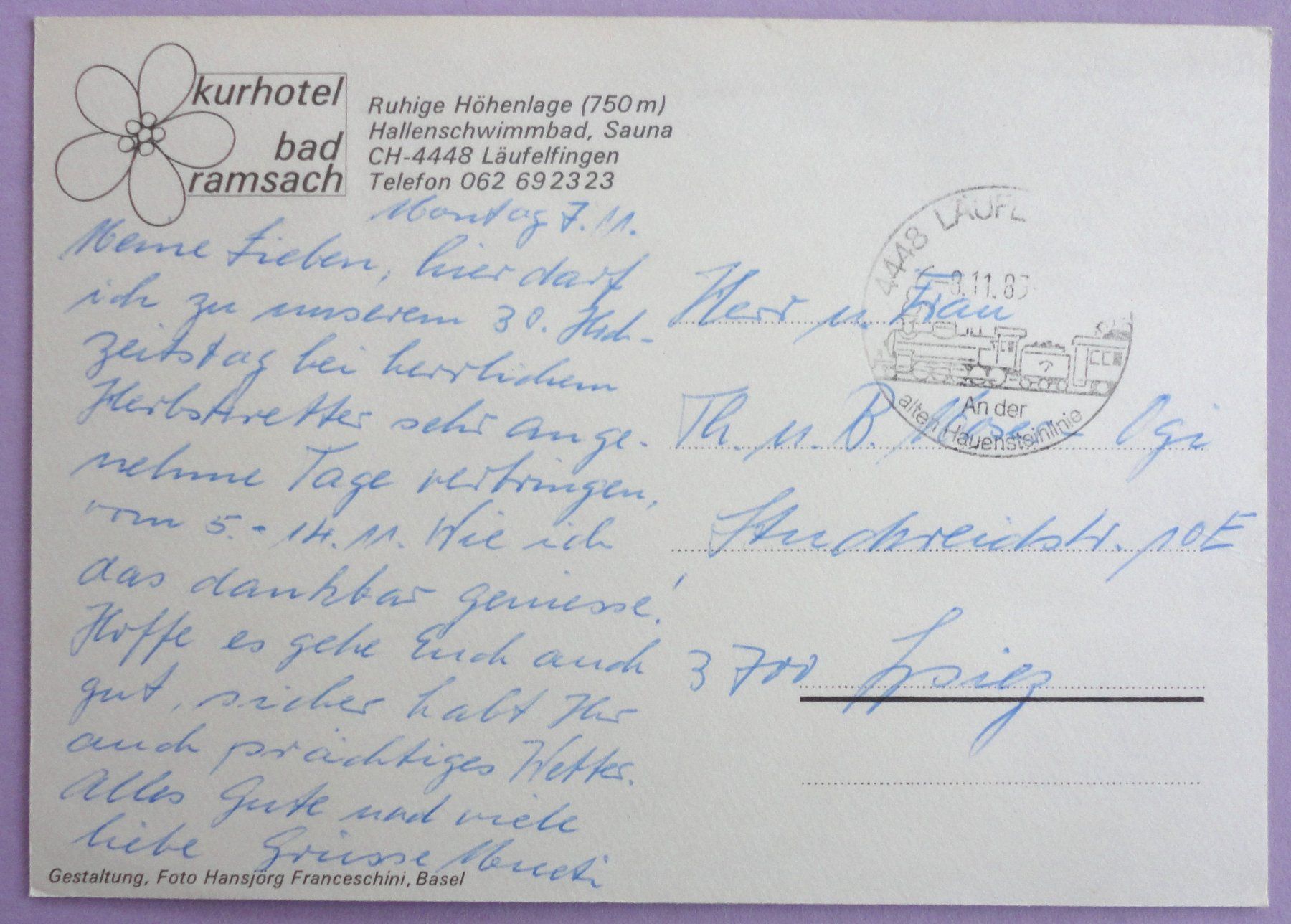 Kurhotel bad ramsach, Läufelfingen (Defekt) in Fétigny für CHF 1 – mit ...