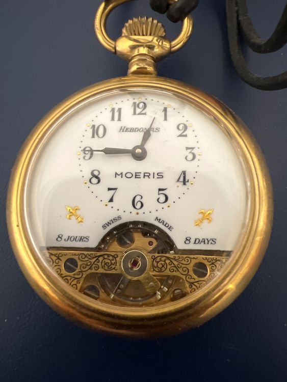 Hebdomas Moeris 8 Tage Taschenuhr 41 mm (Gebraucht) in Pfeffingen für CHF 201 – mit Lieferung ...