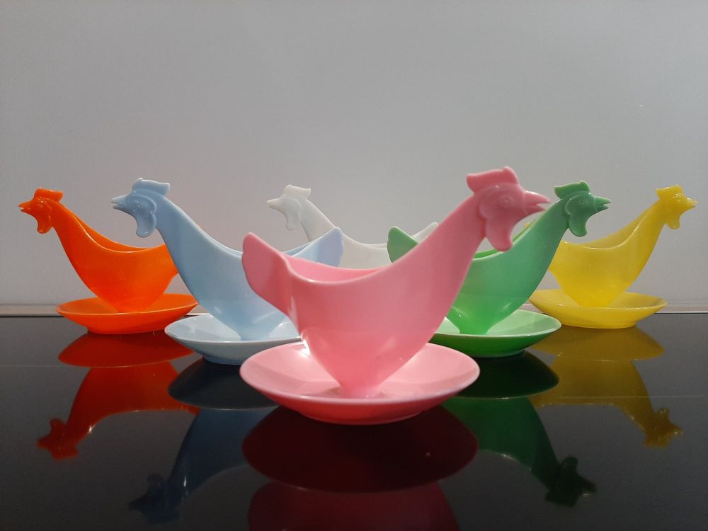 Mid Century 50er 60er Jahre DDR Hühner Eierbecher Vintage (Gebraucht) in Erschwil für CHF 69 ...