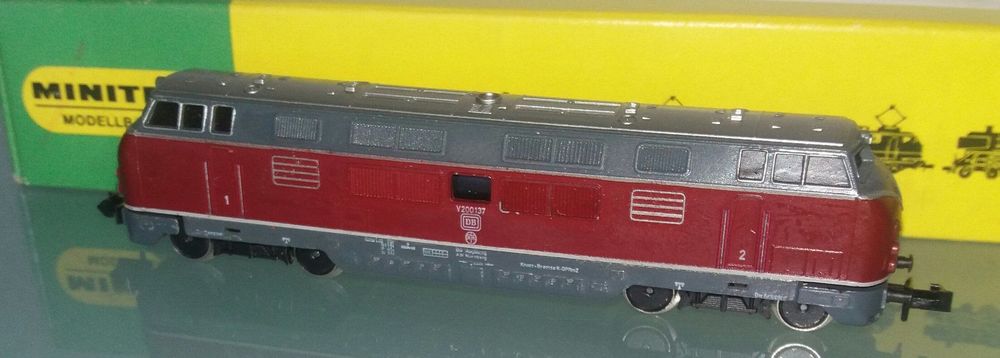 Minitrix 2960 - Diesellok V200 137 - Spur N (Gebraucht) in Giebenach ...