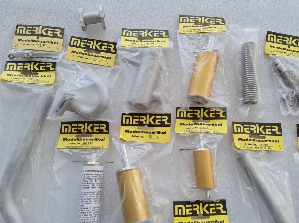 Restposten Merker Schalldämpfer und Zubehör (Neu und originalverpackt ...