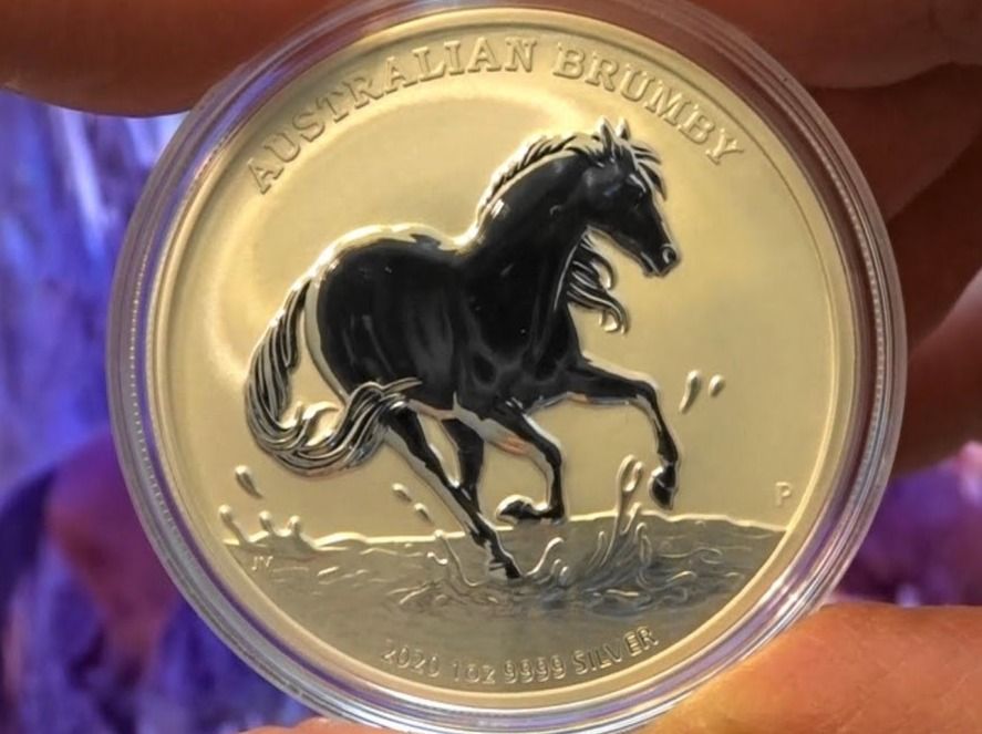 BRUMBY AUSGABE 1 UNZE OZ AUSTRALIEN 2020 SILBER SILBERMÜNZE (Neu und ...