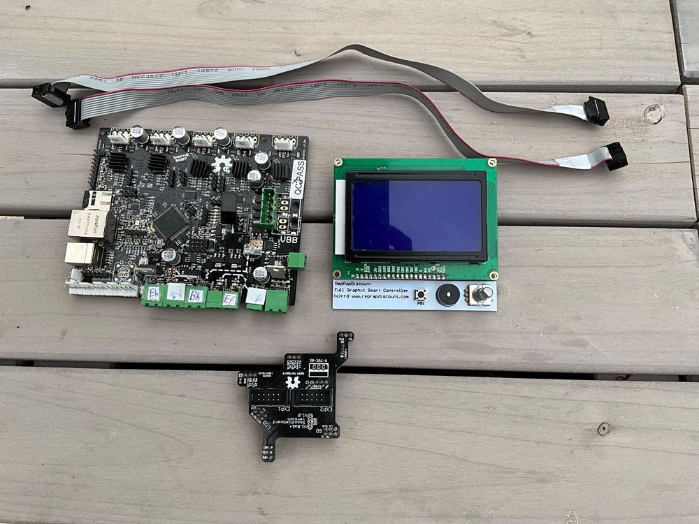 Smoothieboard 5XC mit RepRapDiscount Display und Adapter (Gebraucht) in ...