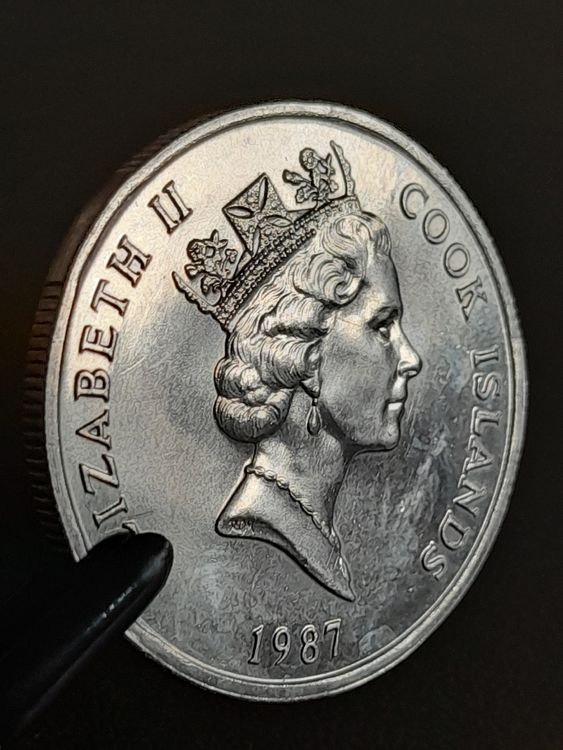 50 Cent 1987 Cook Islands Fao "Elizabeth ll" (Gebraucht) in Basel für ...