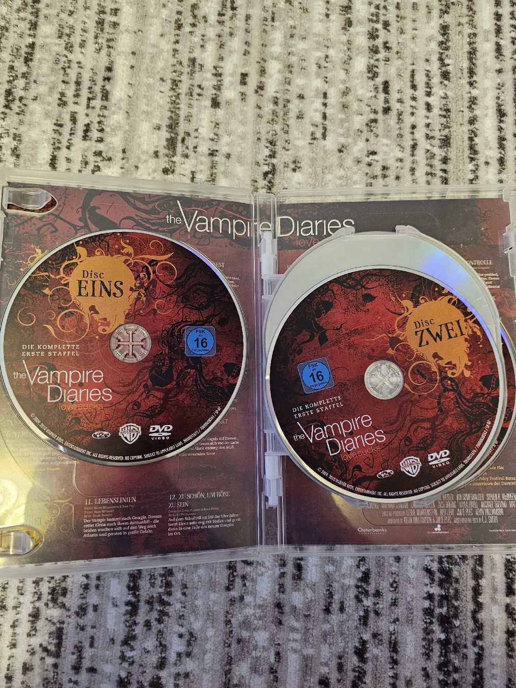 The Vampire Diaries - Staffel 1 DVD, Top Zustand! (Neu (gemäss ...