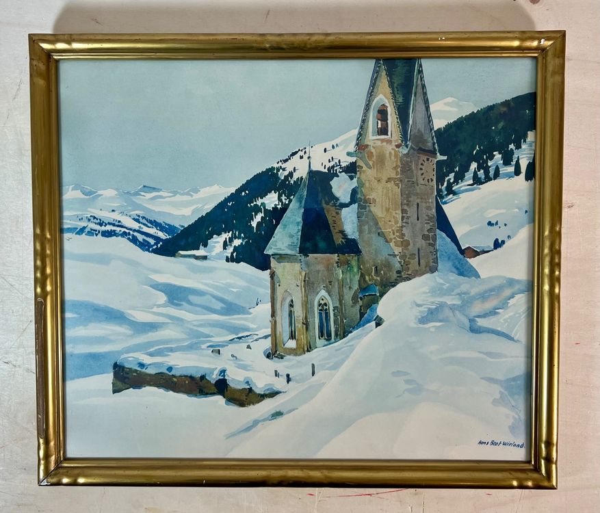 Hans Beat Wieland Kirche St. Antönien Prättigau Graubünden (Neu (gemäss Beschreibung)) in Vaduz ...