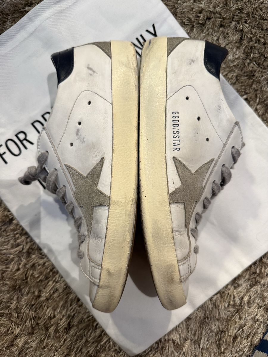 Golden Goose Super-Star Weiss Grösse 40 Lederschuhe (Neu (gemäss ...