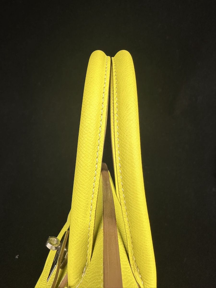 Authentic Birkin Bag 30 in Lemon Yellow (R9) (Gebraucht) in Wilen b ...