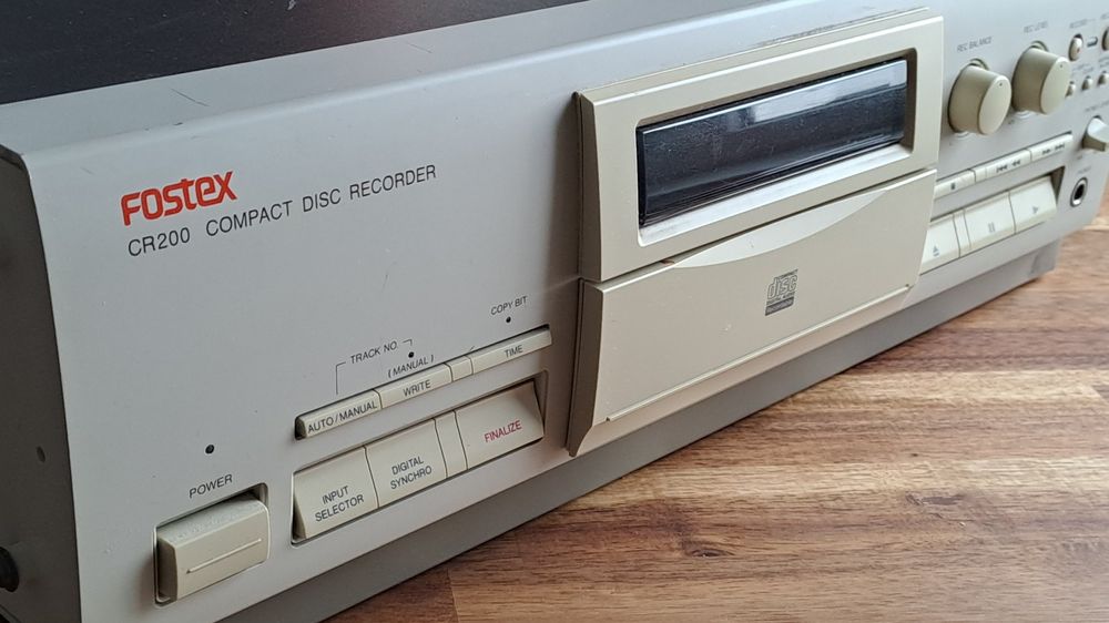 Fostex CR200 CD Recorder, HiFi, XLR +4dBu Studio, techn. i.O (D ...