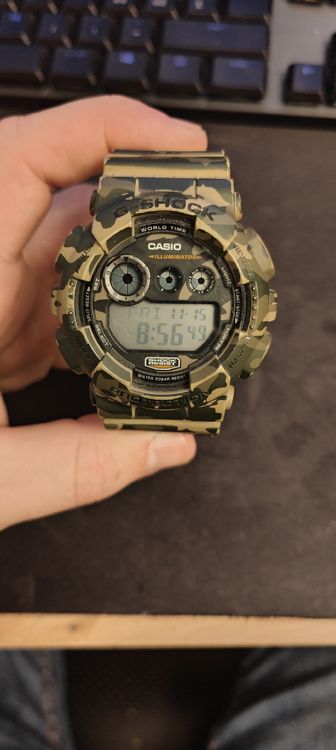 Casio G-Shock GD-120 Militär Camouflage Uhr (Gebraucht) in Reinach BL ...