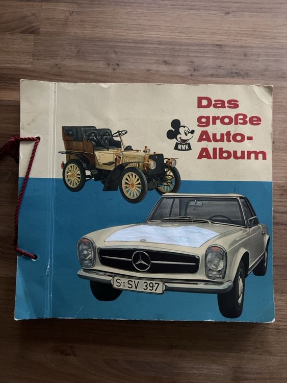 Micky Maus Oldtimer Auto Album ca. 1964 komplett Ratität (Gebraucht) in ...