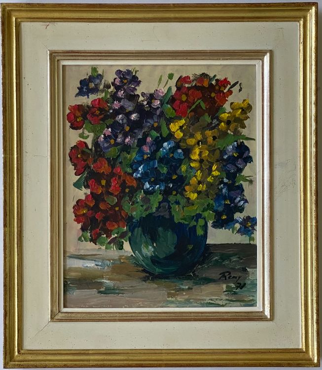 Interessante Stilleben Gemälde von Remy | Kaufen auf Ricardo