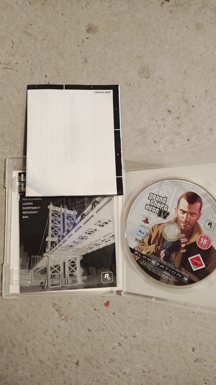 Grand Theft Auto IV (GTA 4) PS3 (Gebraucht) in Montagnola für CHF 1 ...