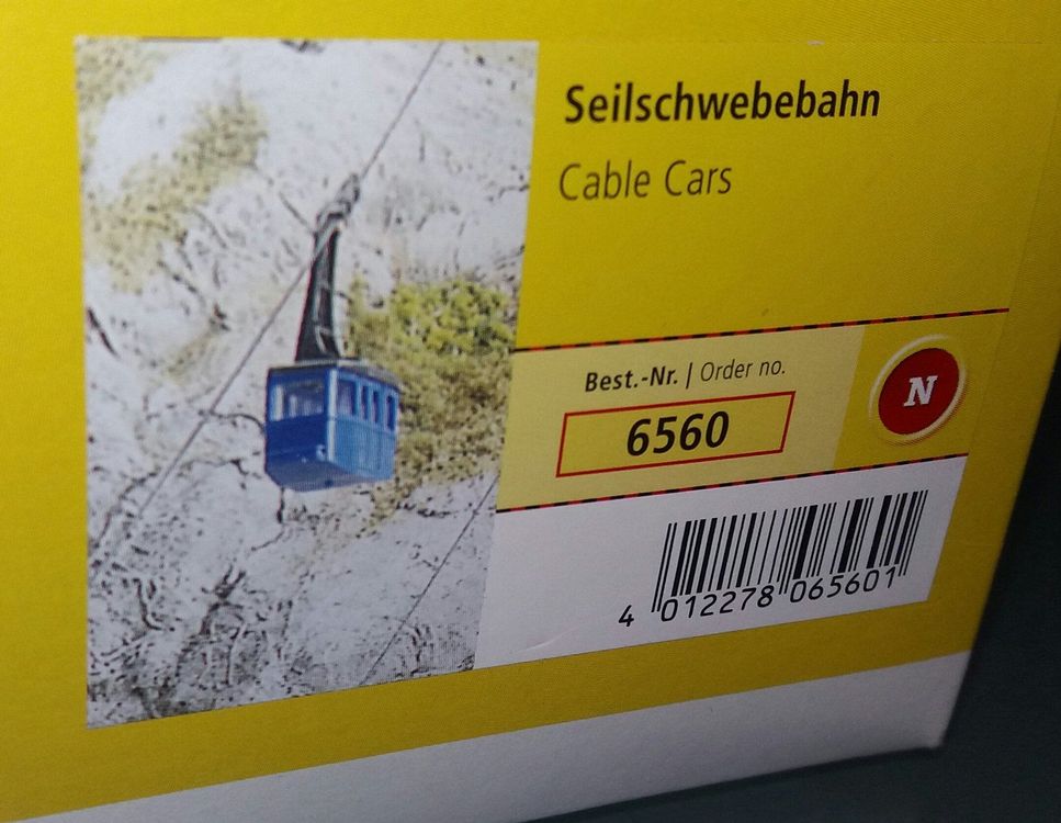 BRAWA 6560 - Seilbahn zu Spur N - neu (Gebraucht) in Giebenach für CHF ...