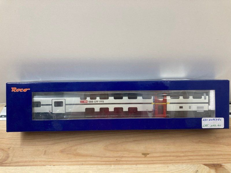 Roco H0 64853 SBB Doppelstockwagen 1. Klasse, Serviceabteil | Kaufen ...