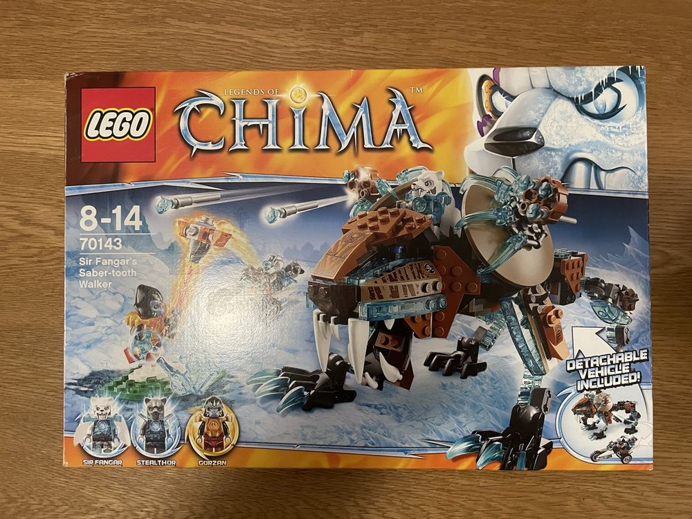 LEGO® Chima 70143 Sir Fangars Säbelzahn-Rob | Kaufen auf Ricardo