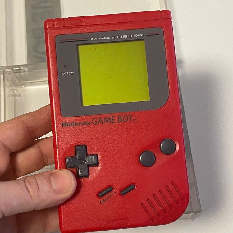 Gameboy Classic Rot + Box original + Anleitungen (Gebraucht) in für CHF ...