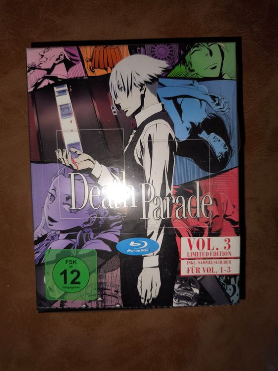 Death Parade - Vol. 1-3 Limited Edition Anime Blu-ray (Gebraucht) in ...