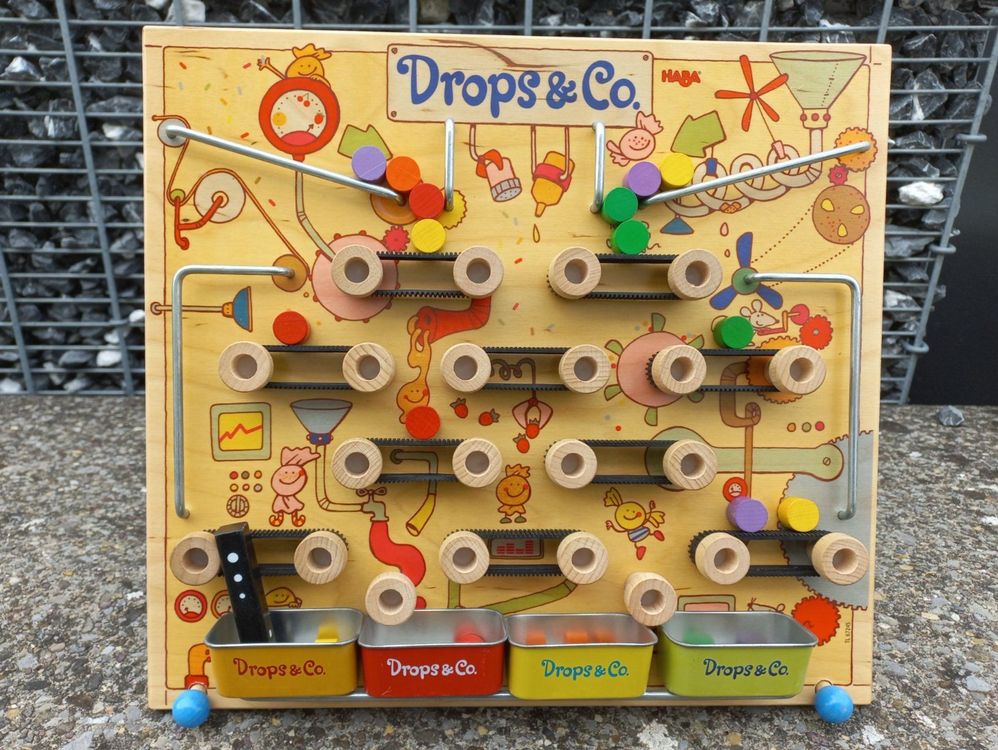 Drops & Co, längst vergriffenes Spiel von Haba (Gebraucht) in Lachen SZ ...