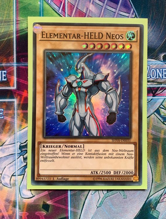 Yugioh Karte Elementarheld Neos Holo Kaufen Auf Ricardo