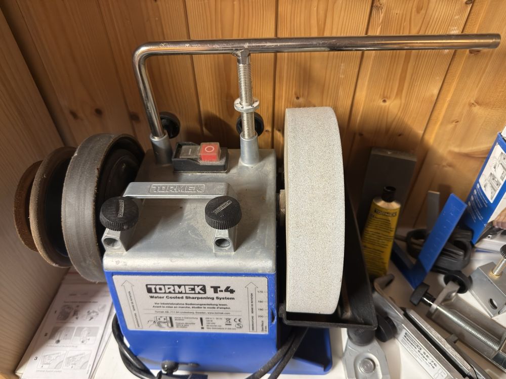 Tormek T-4 Nass Schleifsystem Top Zustand mit viel Zubehör! (Gebraucht ...