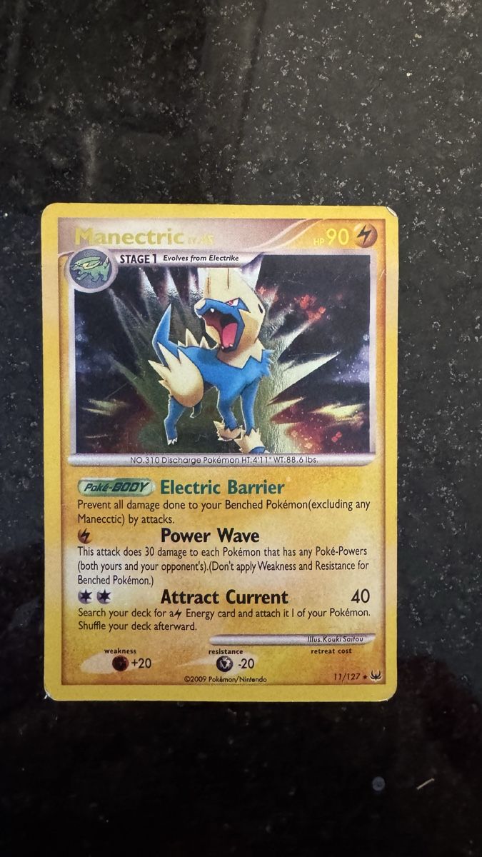 Manectric Seltene Pokemon Karte - Guter Zustand! ⚡️ (Gebraucht) in ...