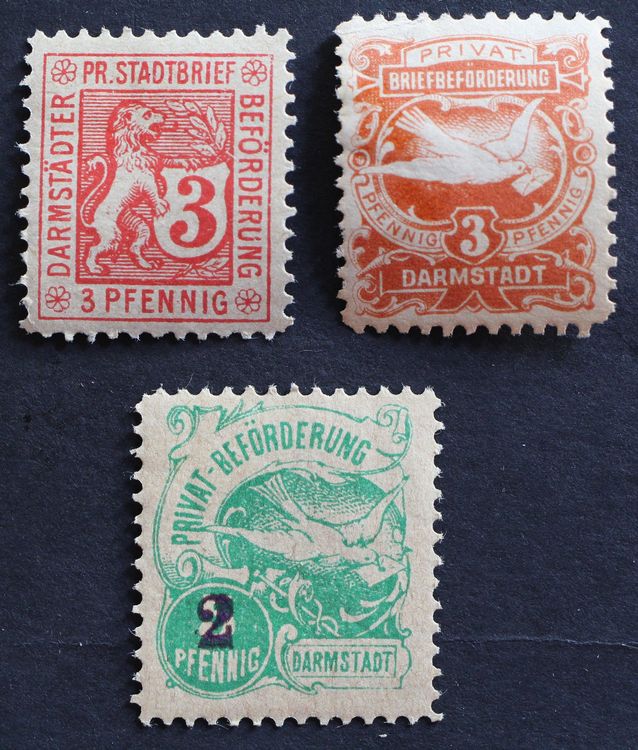 Stadtpost Darmstadt postfrisch ** (Neu (gemäss Beschreibung)) in Aesch ...