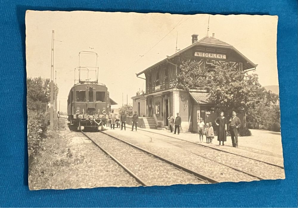 Alte Postkarte Bahnhof Niederlenz | Kaufen auf Ricardo