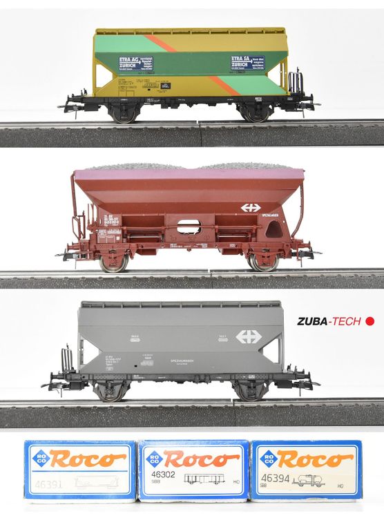 Roco 3x Güterwagen der SBB, H0 GS mit OVP (Gebraucht) in St. Gallen für ...