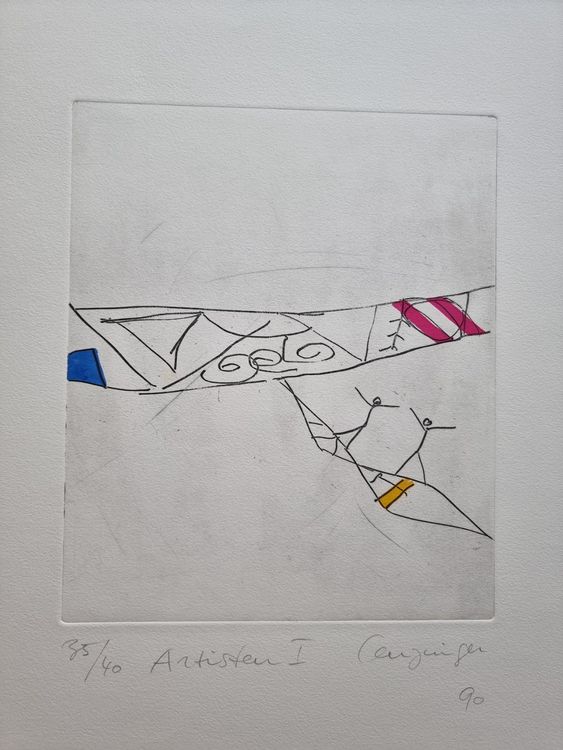 LEUZINGER GRETA RADIERUNG AQUATINTA SIGNIERT NUMMERIERT (Gebraucht) in Gersau für CHF 28 – mit ...