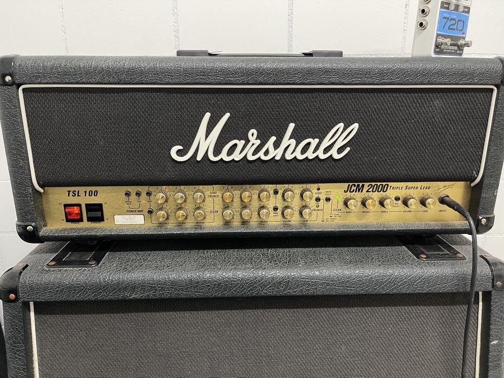 Marshall 100 W Röhren-Verstärker inkl. Gitarre und Zubehör | Kaufen auf ...