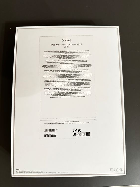 iPad Pro 11'' (3rd Generation) (Gebraucht) in Zollikofen für CHF 539 ...