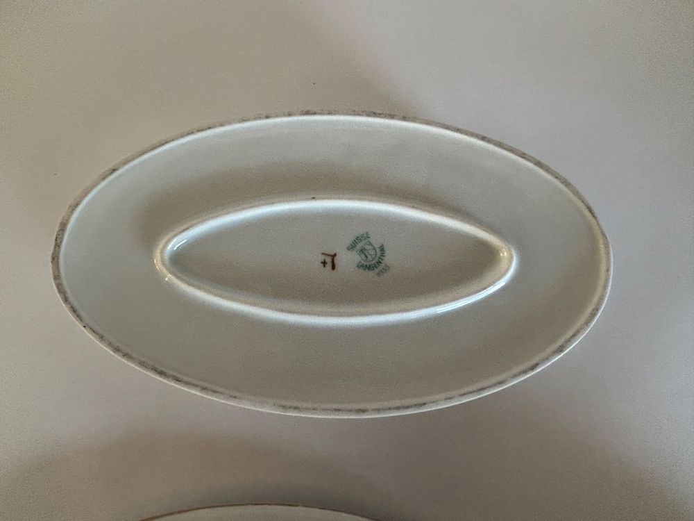 Alte Langenthal Porzellandose | Kaufen auf Ricardo