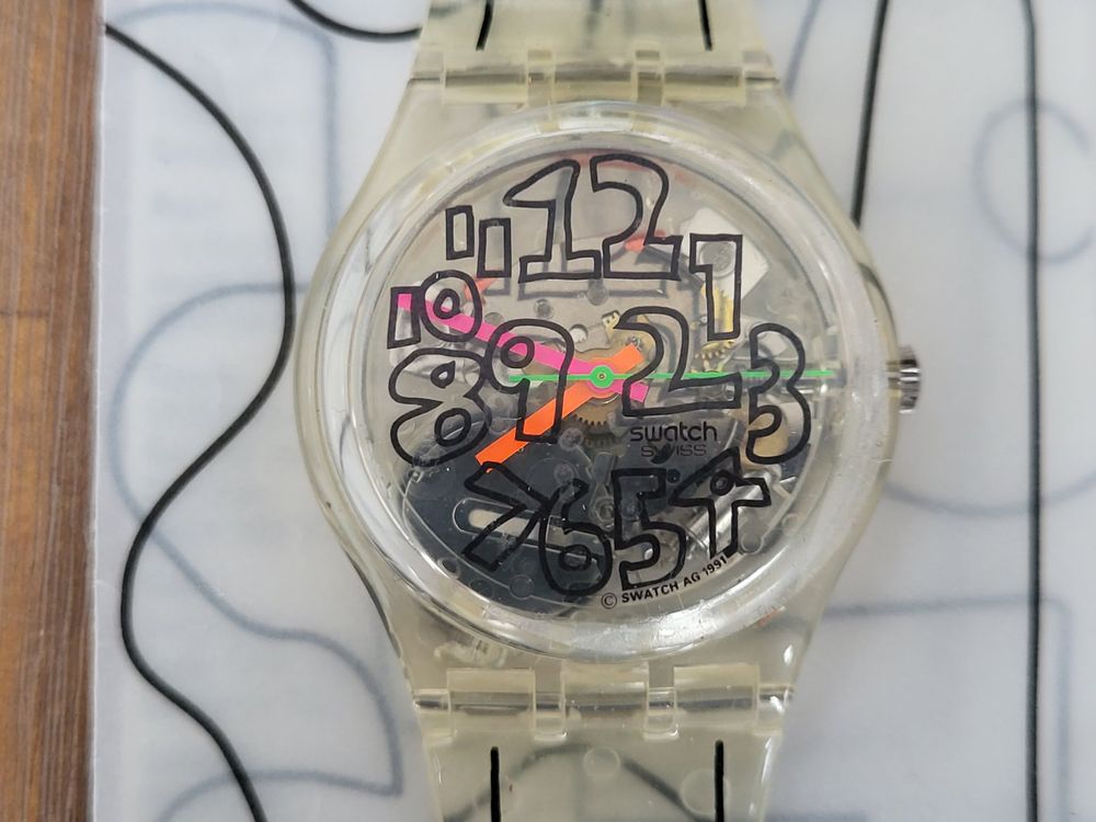 SWATCH SCRIBBLE SPECIAL EDITION NEU (Neu und originalverpackt) in Lommiswil für CHF 30 – mit ...