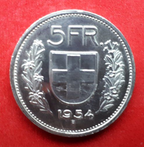 5 Franken Silber 1954 | Kaufen auf Ricardo